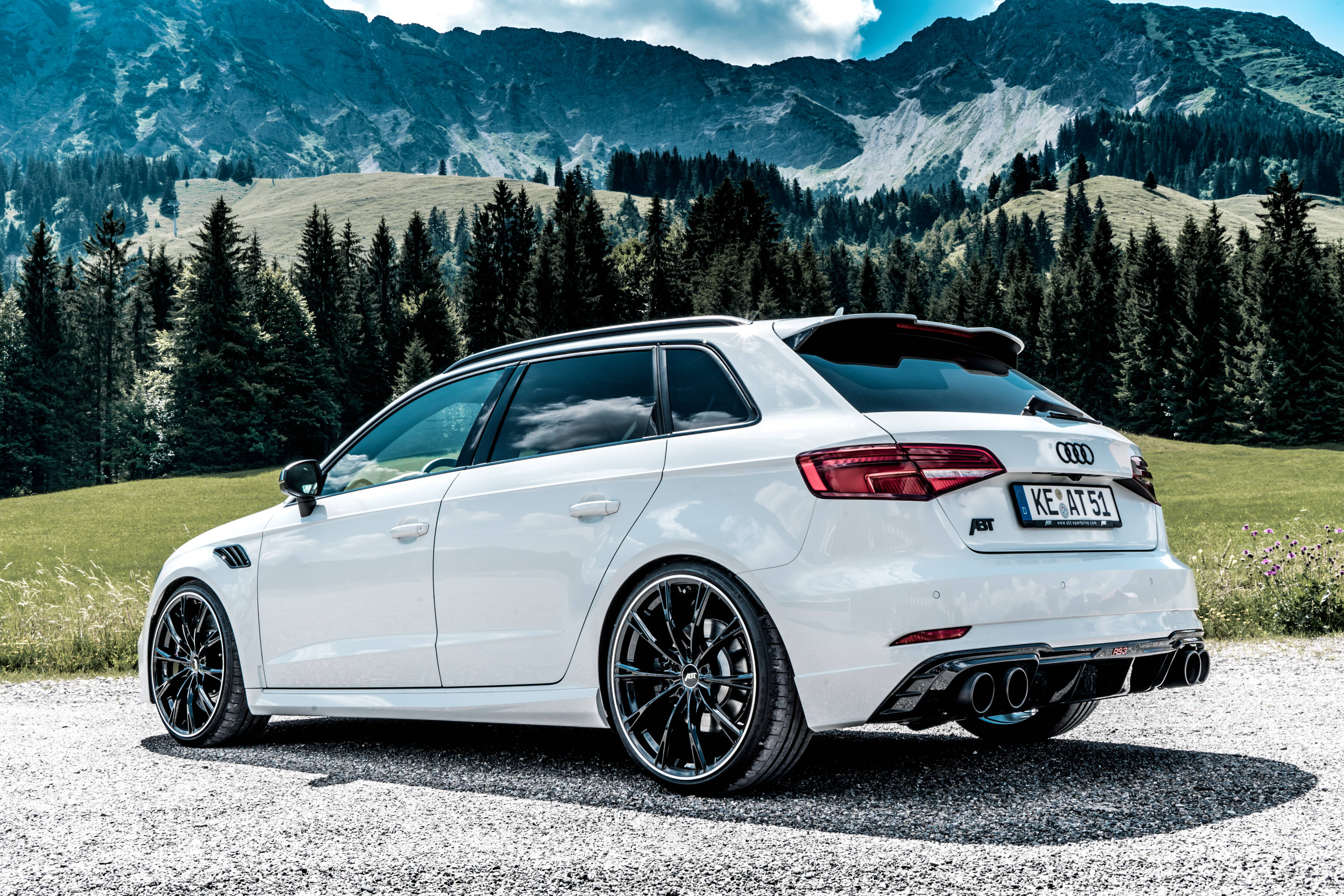  Edelweiss With 500 HP And The NEW 20 inch GR Rims The ABT Audi RS3