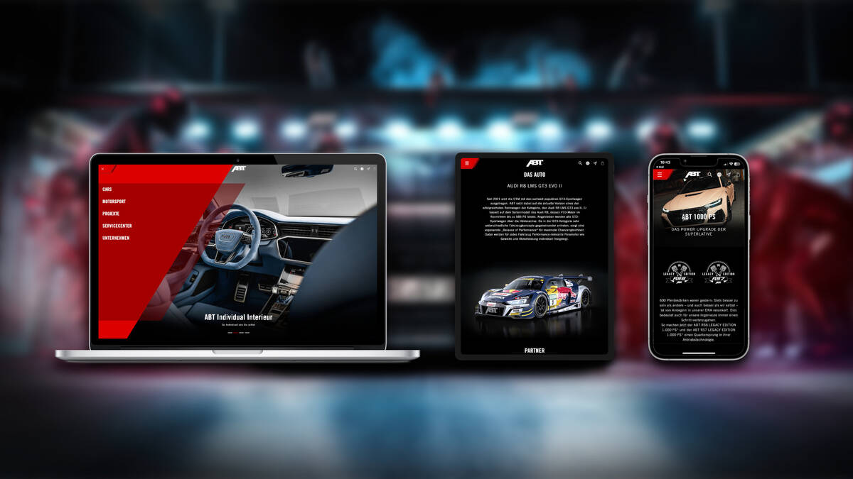 Design upgrade and intuitive usability: ABT Sportsline unveils its new ...