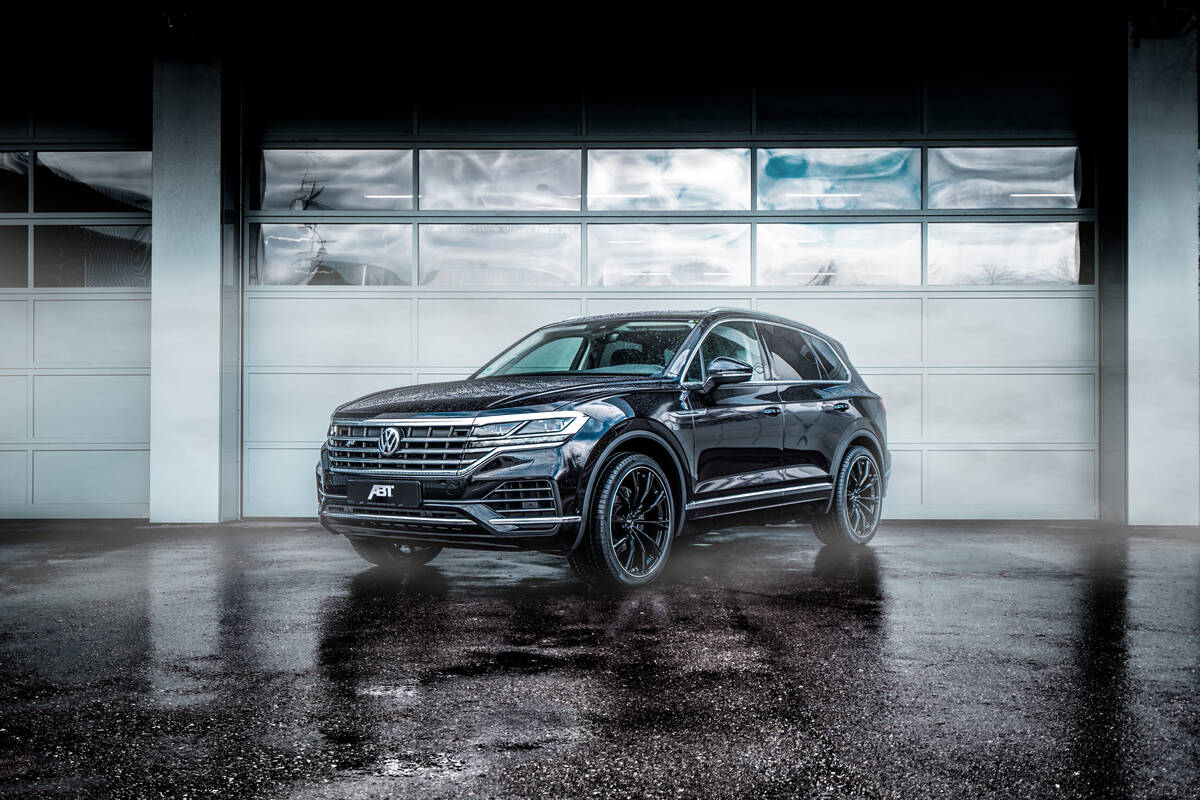 VW Touareg III: 22 inch GR rim and 330 HP thanks to ABT Power - Audi ...